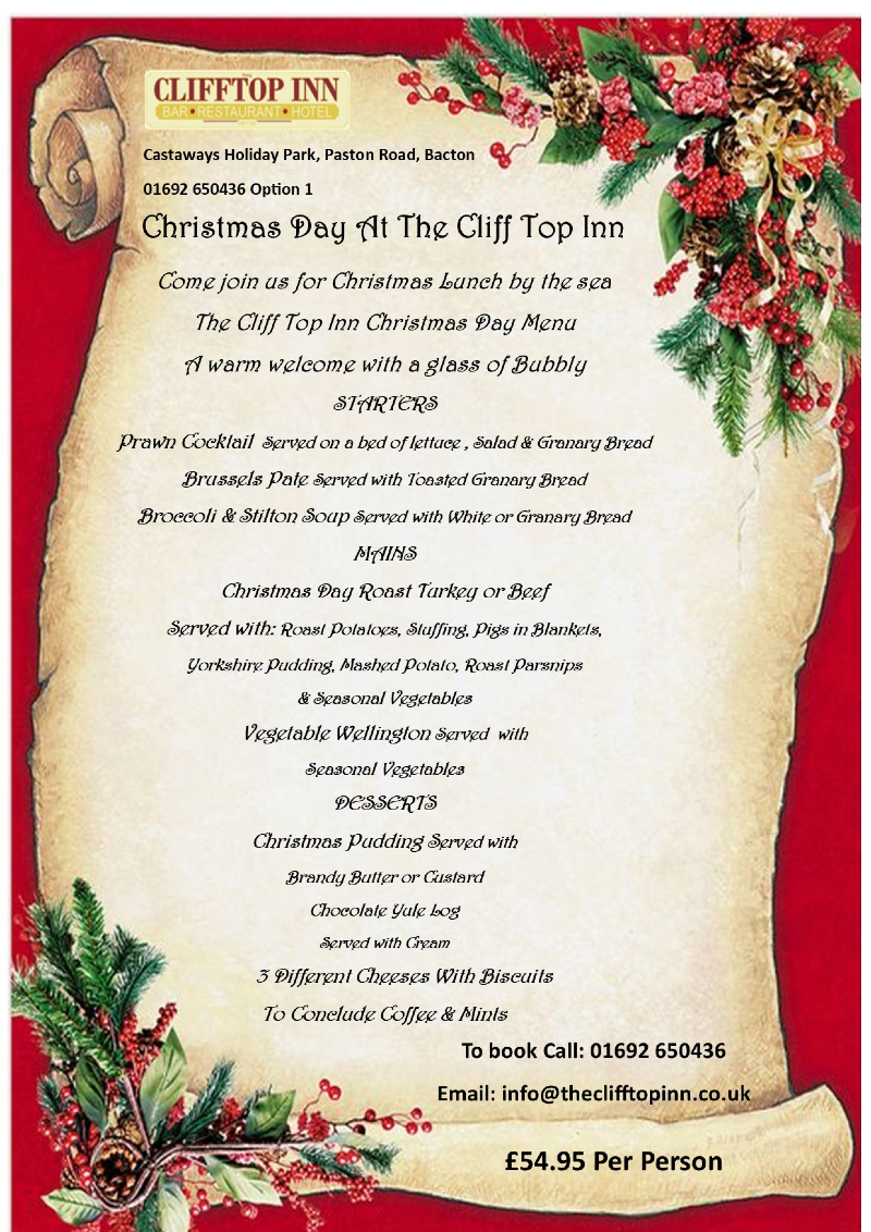 Cliff Top Inn Restaurant Bacton